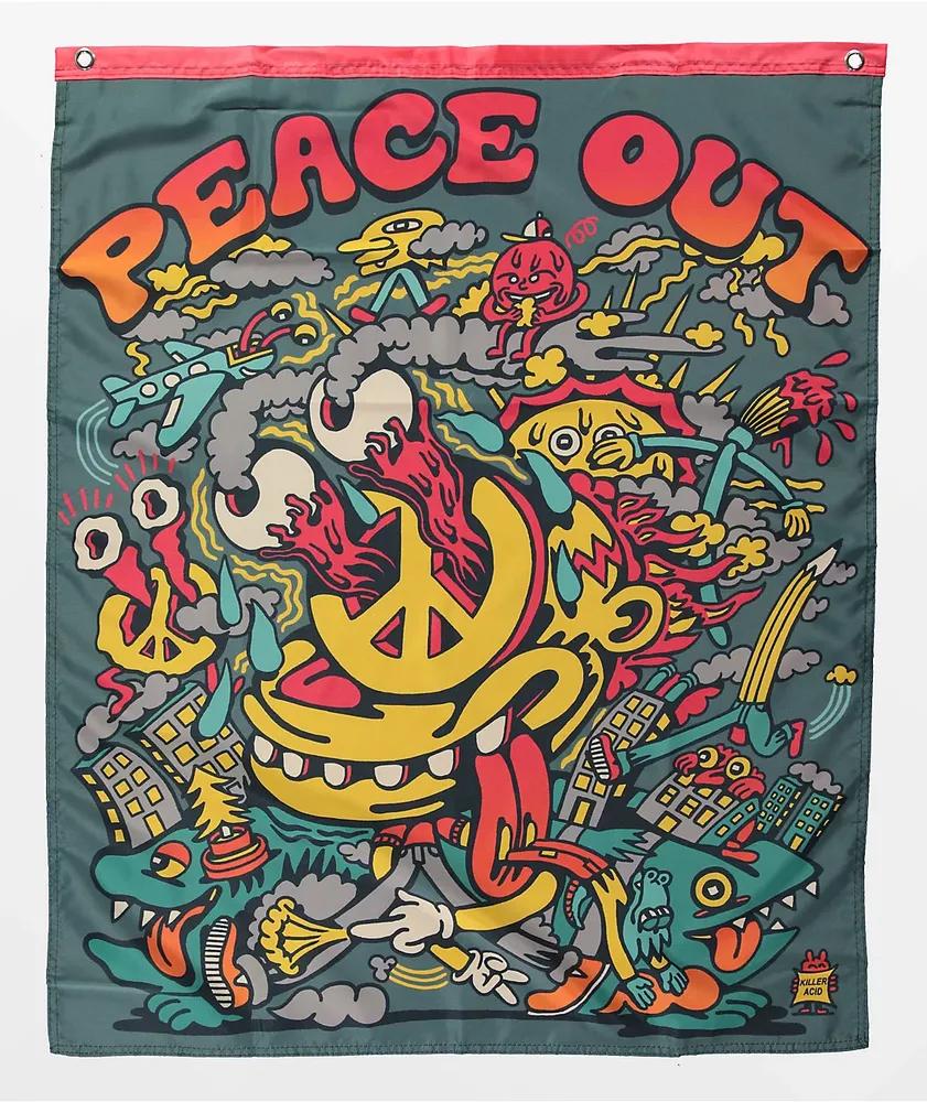 Killer Acid Peace Out Banner | Hamilton Place