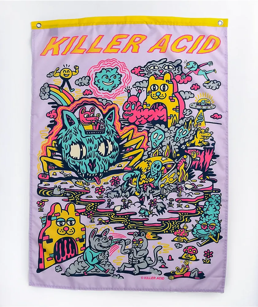 Killer Acid Spaced Invaders Banner | Hamilton Place