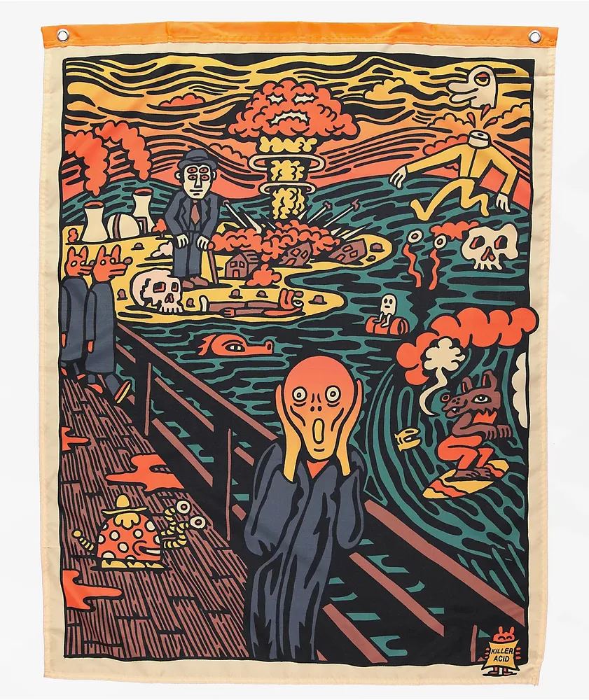 Killer Acid The Scream Banner | Halifax Shopping Centre