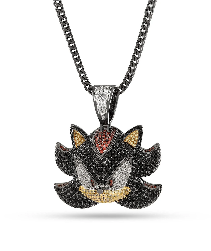 King Ice x Sonic Shadow 20" Black Chain Necklace | Liberty Center