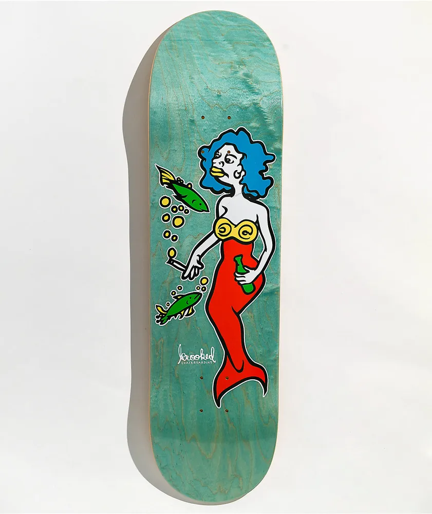 Krooked Team Mermaid 8.5" Skateboard Deck | Hamilton Place