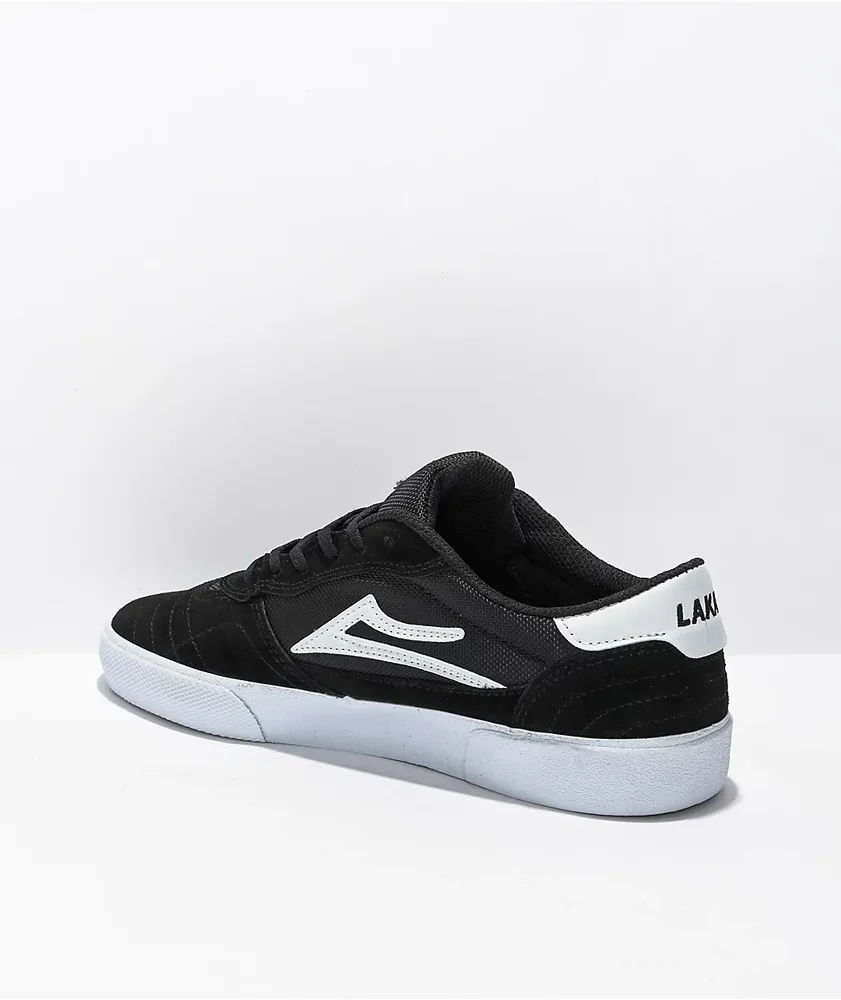 Lakai Cambridge Black & White Suede Skate Shoes | Mall of America®