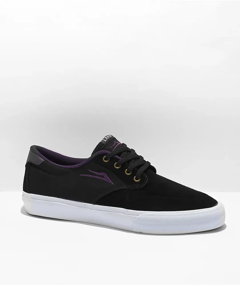 Lakai Riley 3 Black & Purple Suede Skate Shoes at Mall of America® in ...