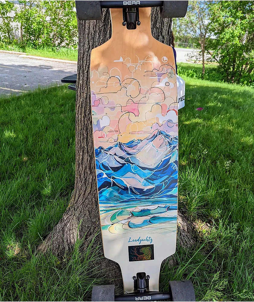 Landyachtz Drop Cat Vibes 38" Drop Through Longboard Complete | Mall of ...