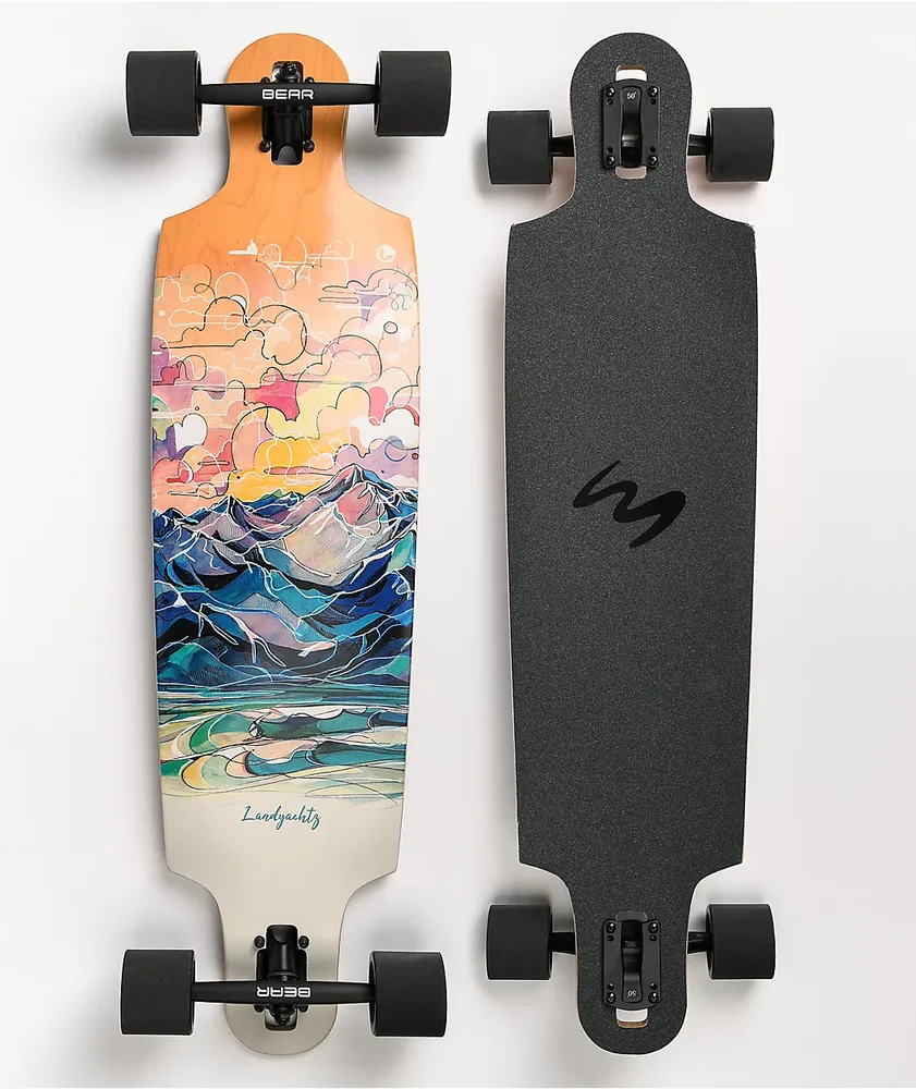 Landyachtz Drop Cat Vibes 38" Drop Through Longboard Complete | Mall of ...