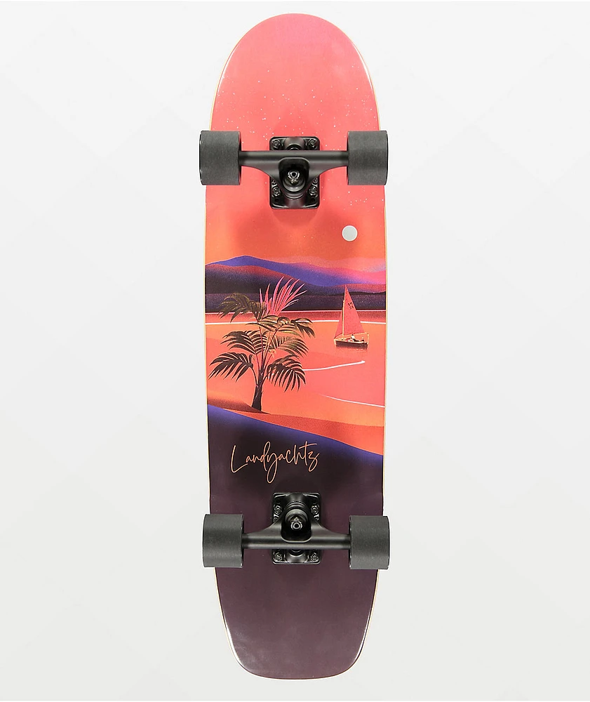 Landyachtz Slim Jim Baja Sail 31" Cruiser Skateboard Complete ...