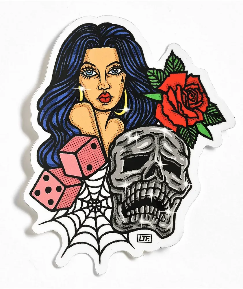 LTF Learn To Forget Torn Sticker | Hamilton Place