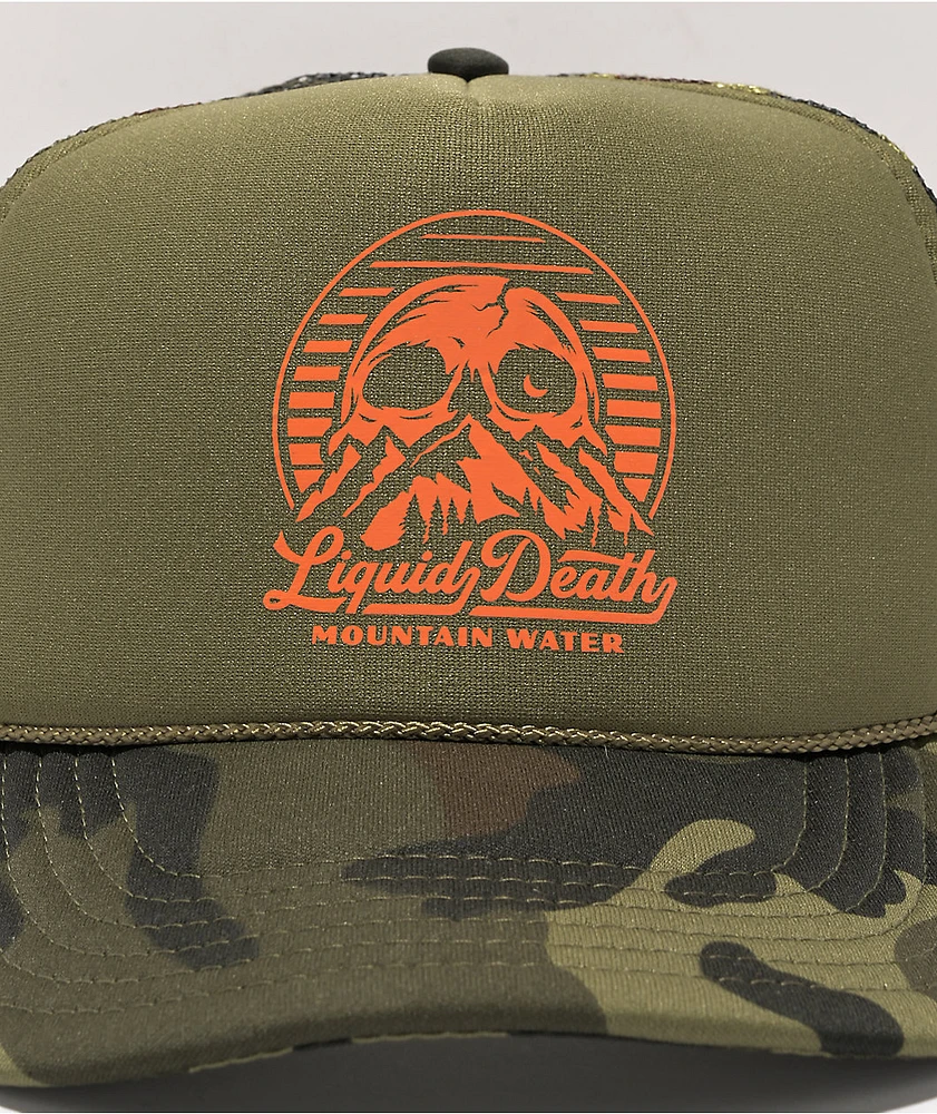 Liquid Death Truck Stop Camo Trucker Hat at Mall of America® in ...