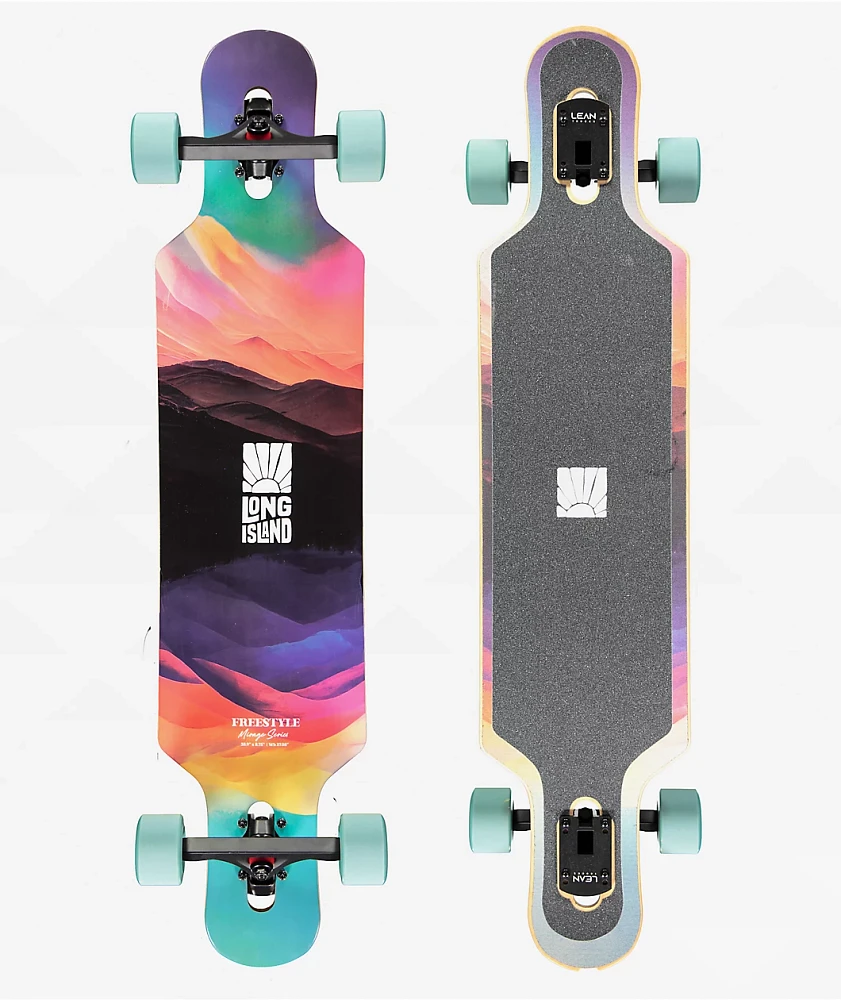Long Island Mirage 38.9" Drop Through Longboard Complete | Hamilton Place