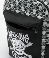 Lurking Class By Sketchy Tank Bones Black & White Backpack | Hamilton Place