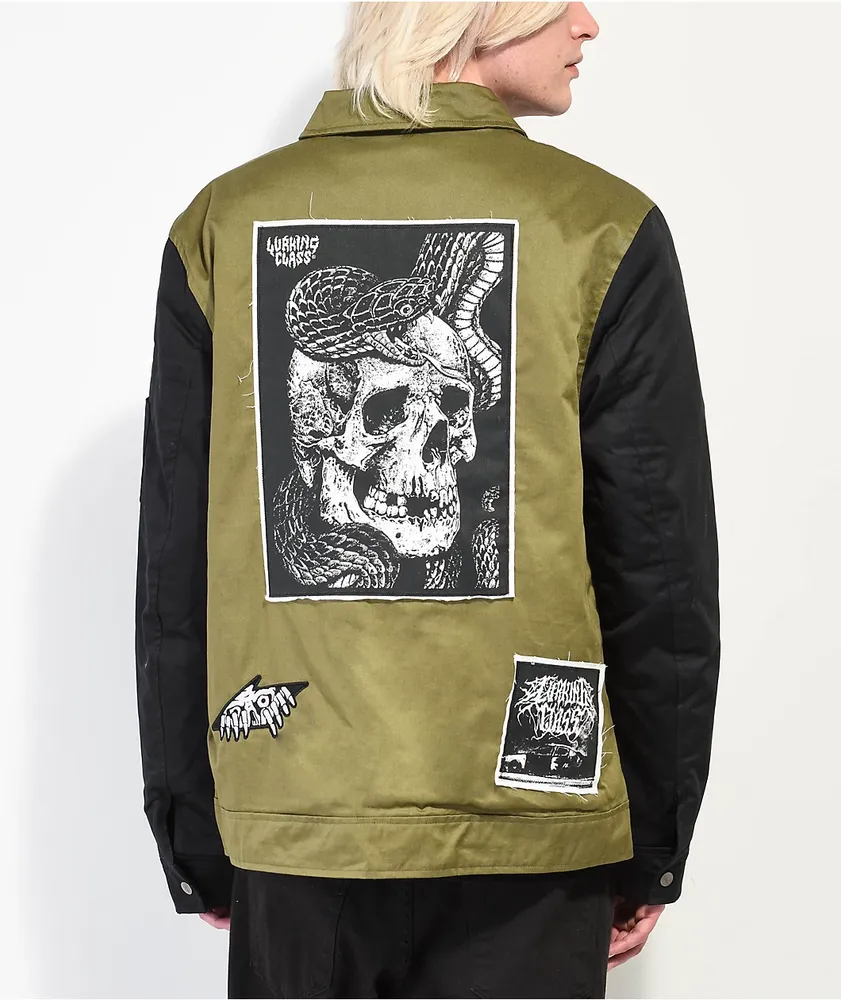 Lurking Class By Sketchy Tank DIY Gas Station Black & Green Jacket ...