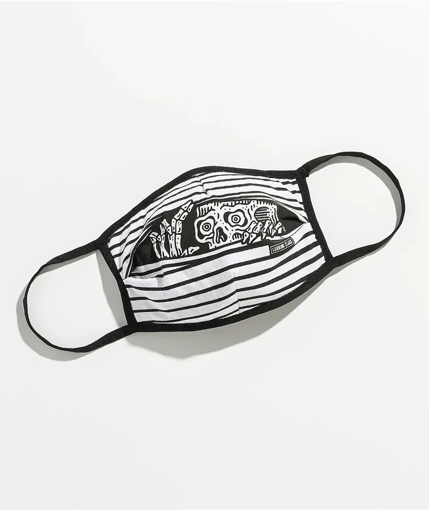 Lurking Class by Sketchy Tank Blinds Black & White Face Mask | Mall of America®
