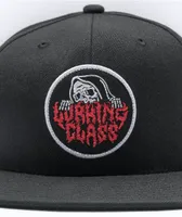 Lurking Class by Sketchy Tank Circle Logo Black Snapback Hat | Hamilton ...