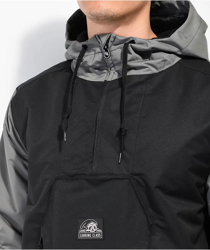 Lurking Class by Sketchy Tank Coffin Black & Grey Anorak Snowboard ...