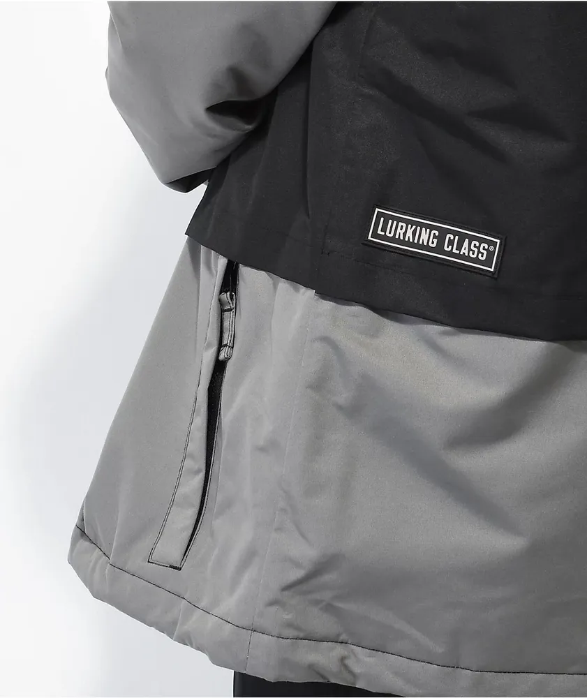Lurking Class by Sketchy Tank Coffin Black & Grey Anorak Snowboard ...