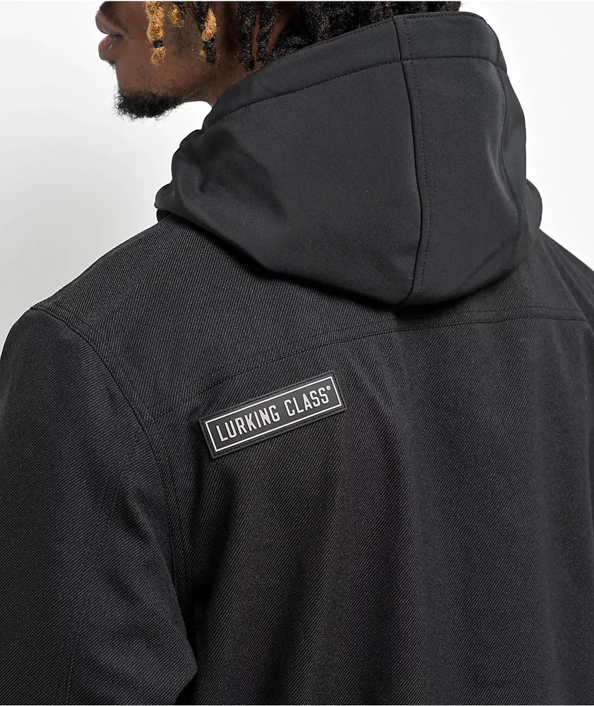 Lurking Class by Sketchy Tank Double Death Black Snowboard Jacket ...