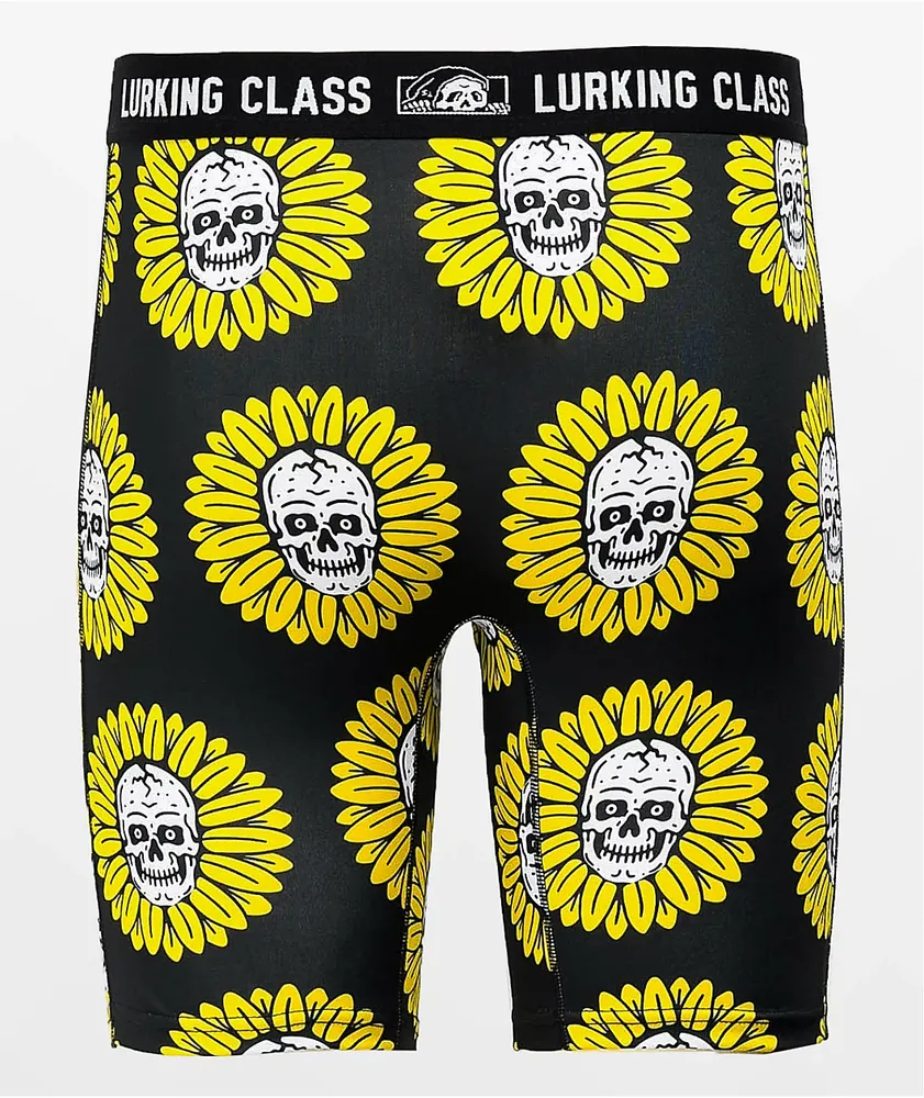 Lurking Class by Sketchy Tank Flower Skulls Boxer Briefs | Mall of America®