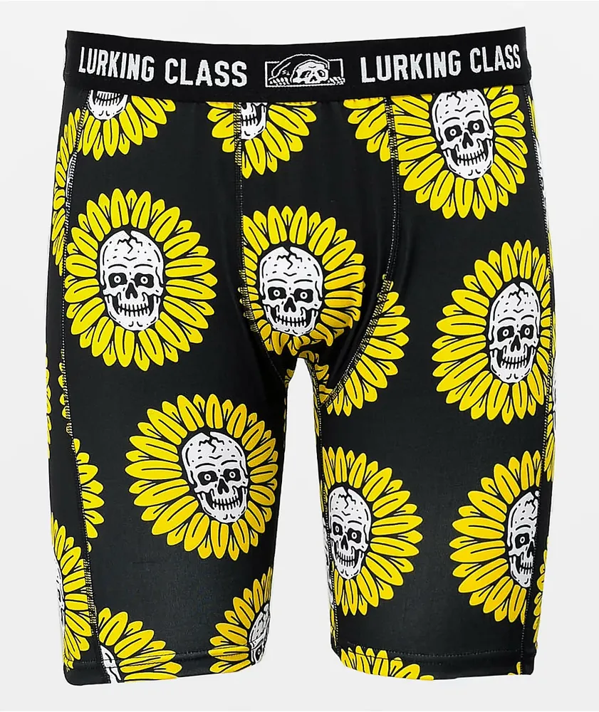 Lurking Class by Sketchy Tank Flower Skulls Boxer Briefs | Mall of America®