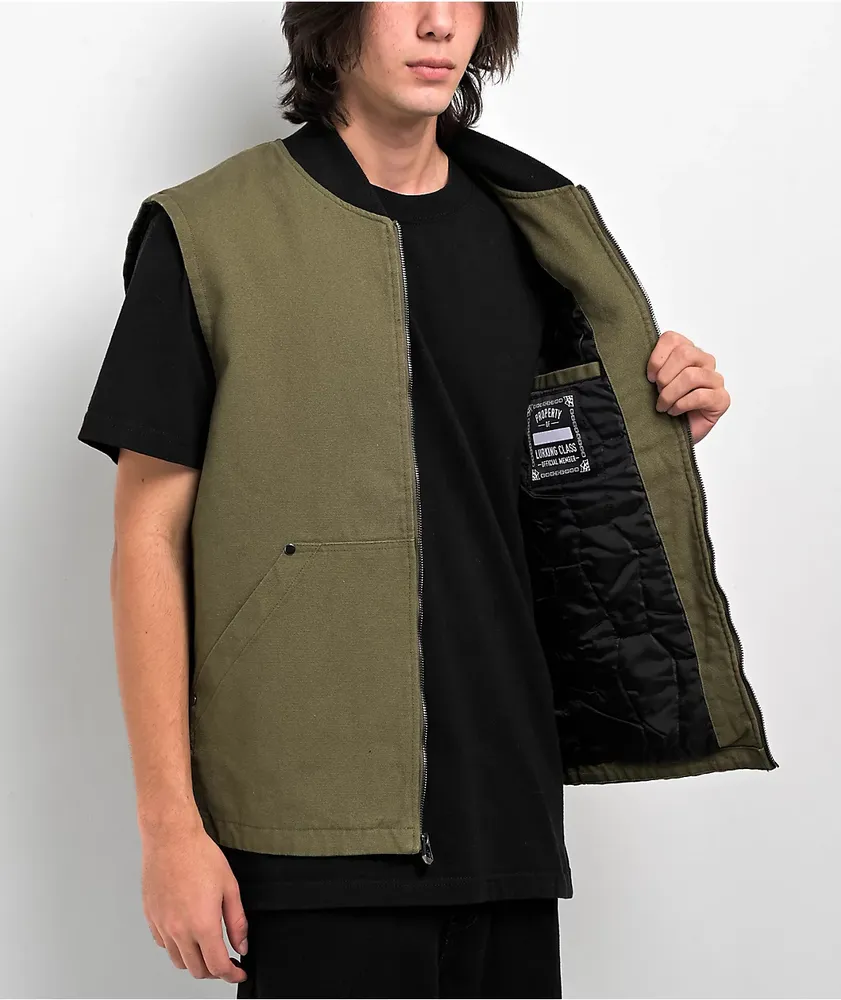Lurking Class by Sketchy Tank Global Infestation Green Vest | Mall of ...