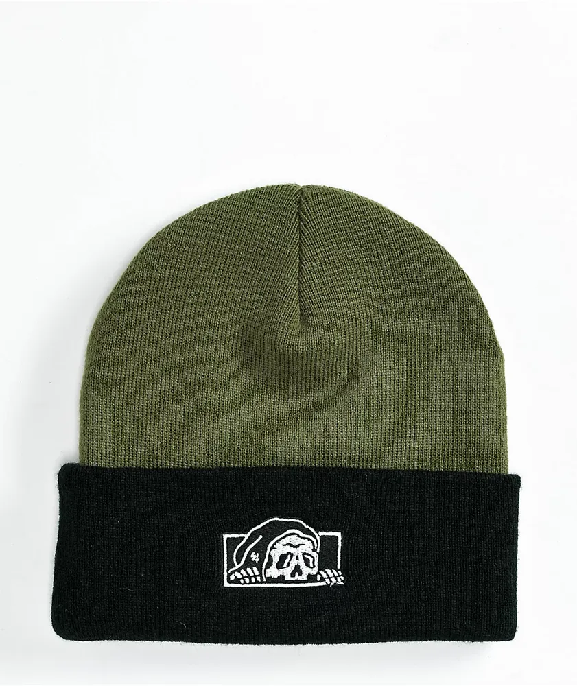 Lurking Class by Sketchy Tank Lurker Box Logo Two Tone Green & Black ...