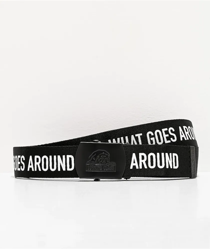 Lurking Class by Sketchy Tank What Goes Around Black Web Belt ...