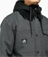Lurking Class by Sketchy Tank Workwear Grey 10K Snowboard Jacket ...