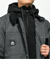 Lurking Class by Sketchy Tank Workwear Grey 10K Snowboard Jacket ...