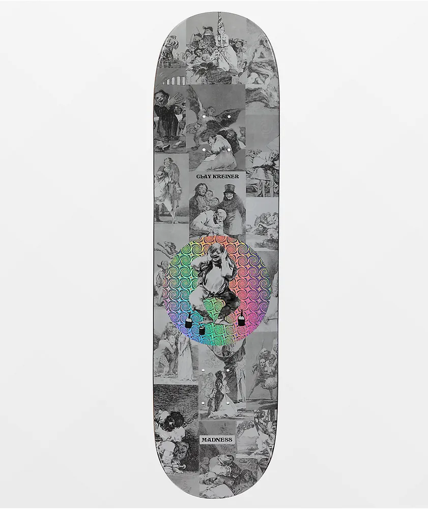Madness Clay Misery Impact Light 8.25" Skateboard Deck at Hamilton ...