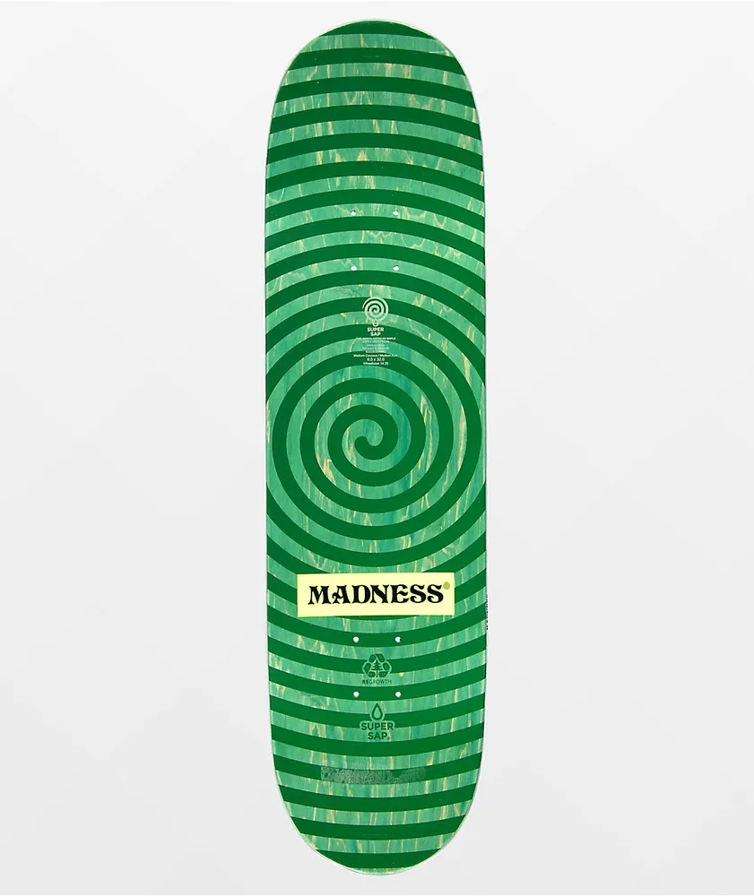 Madness Side Eye Swirls Super Sap 8.5" Skateboard Deck at Mall of ...