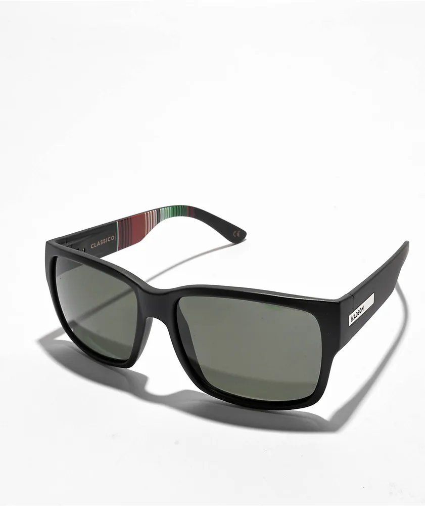 Madson Classico Serape Black Polarized Sunglasses | Hamilton Place