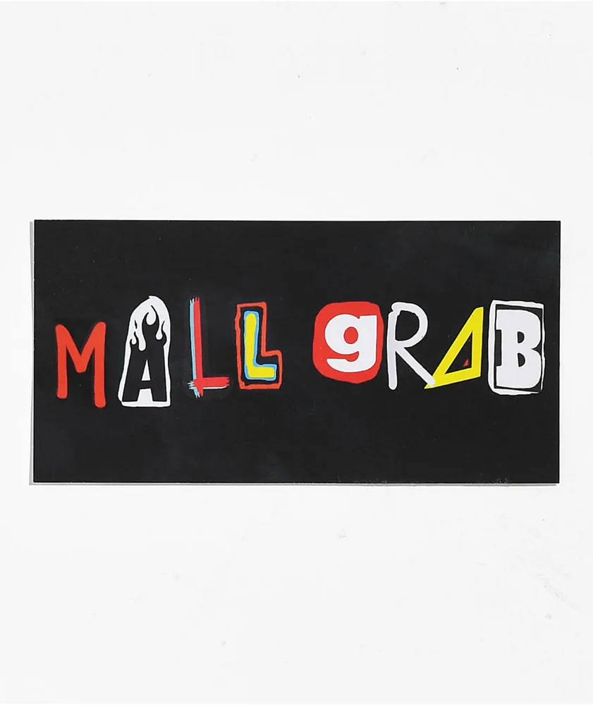 Mall Grab Ransom Black Sticker | Hamilton Place