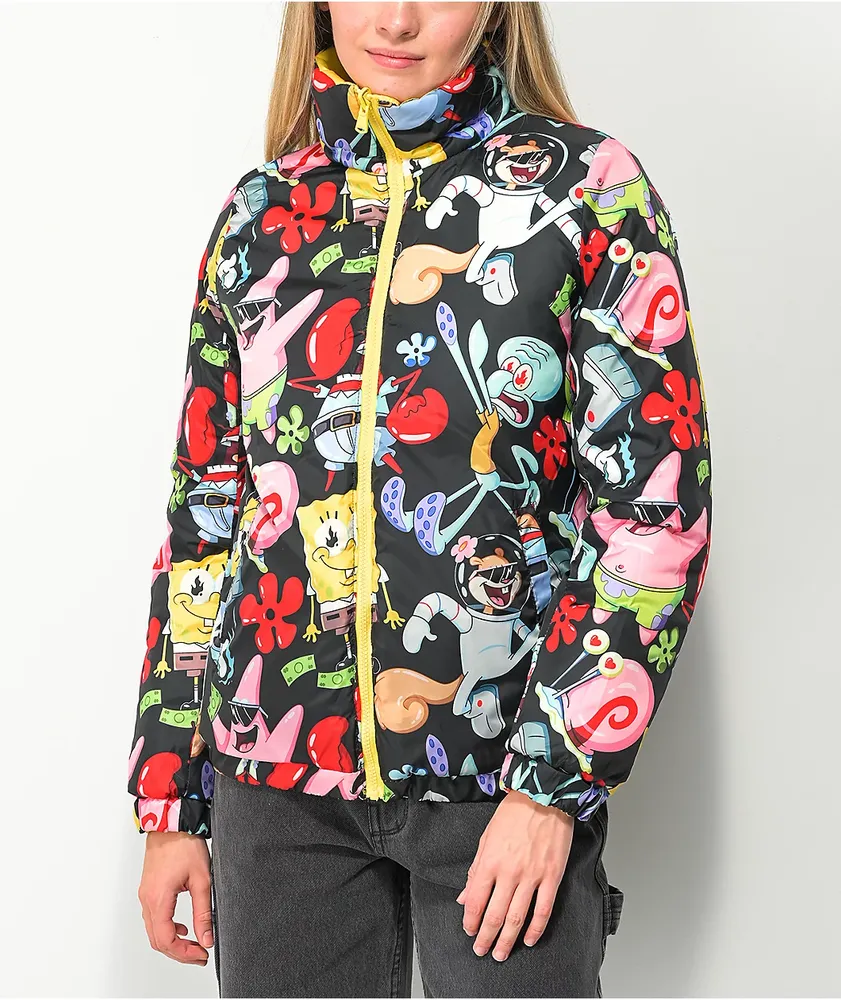 Members Only x Nickelodeon Hi-Shine Yellow Puffer Jacket | Mall of America®