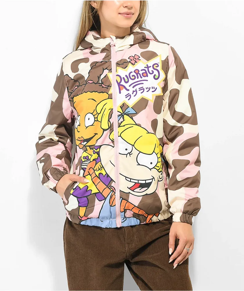 Members Only x Nickelodeon Rugrats Pink & Brown Snorkel Jacket at Mall ...