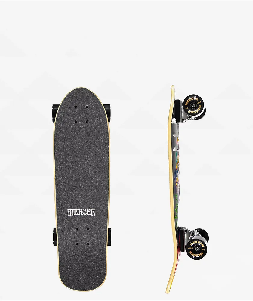 Mercer Black Light Wizard 28.5" Cruiser Skateboard Complete | Coquitlam ...