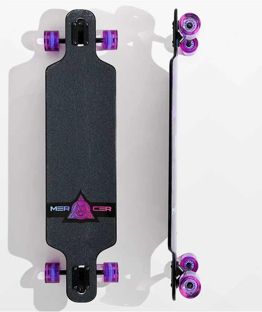 Mercer Mystic Wolf 2.0 40" Drop Through Longboard Complete | Mall of ...