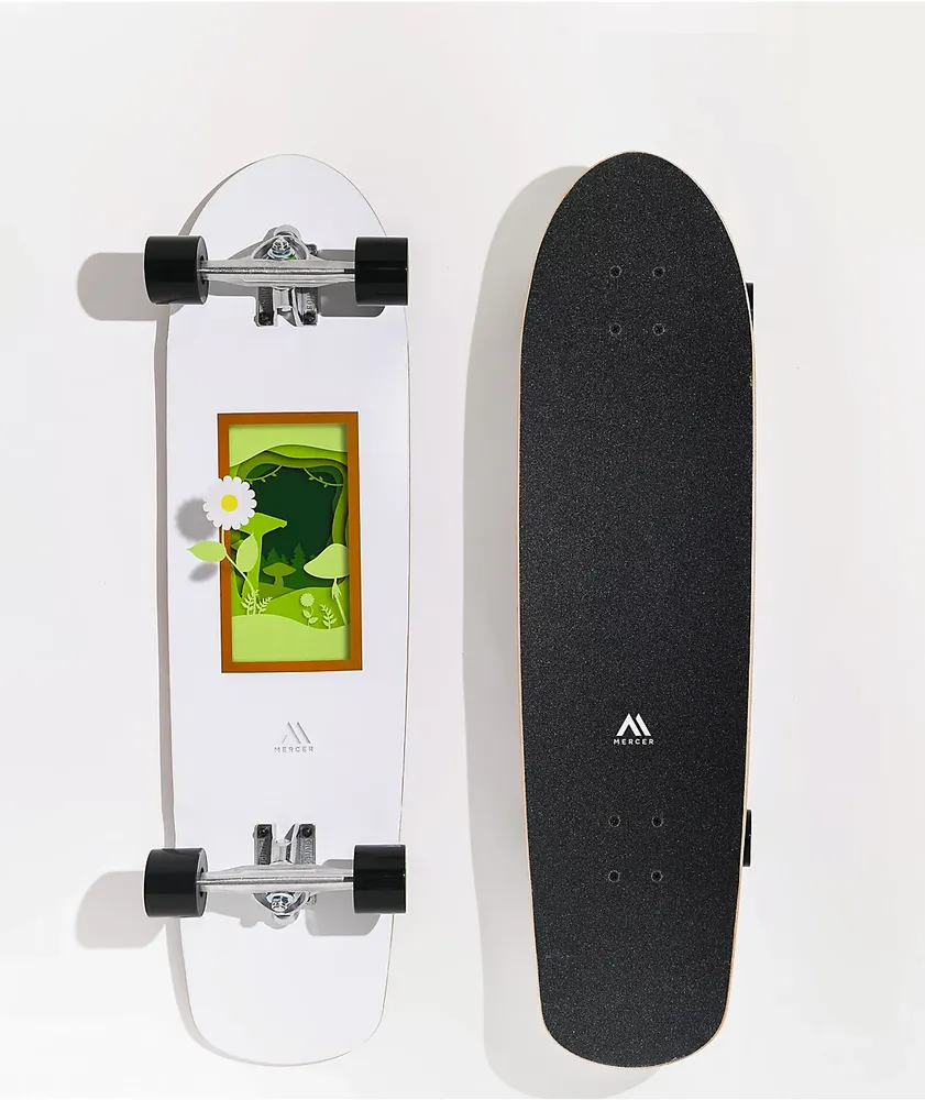 Mercer Paper Garden 34" Cruiser Skateboard Complete | Hamilton Place