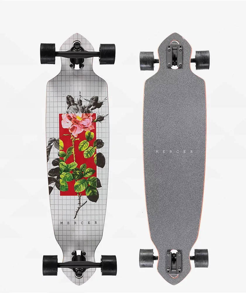 Mercer Rose Inverted 36" Drop Through Longboard Complete | Hamilton Place
