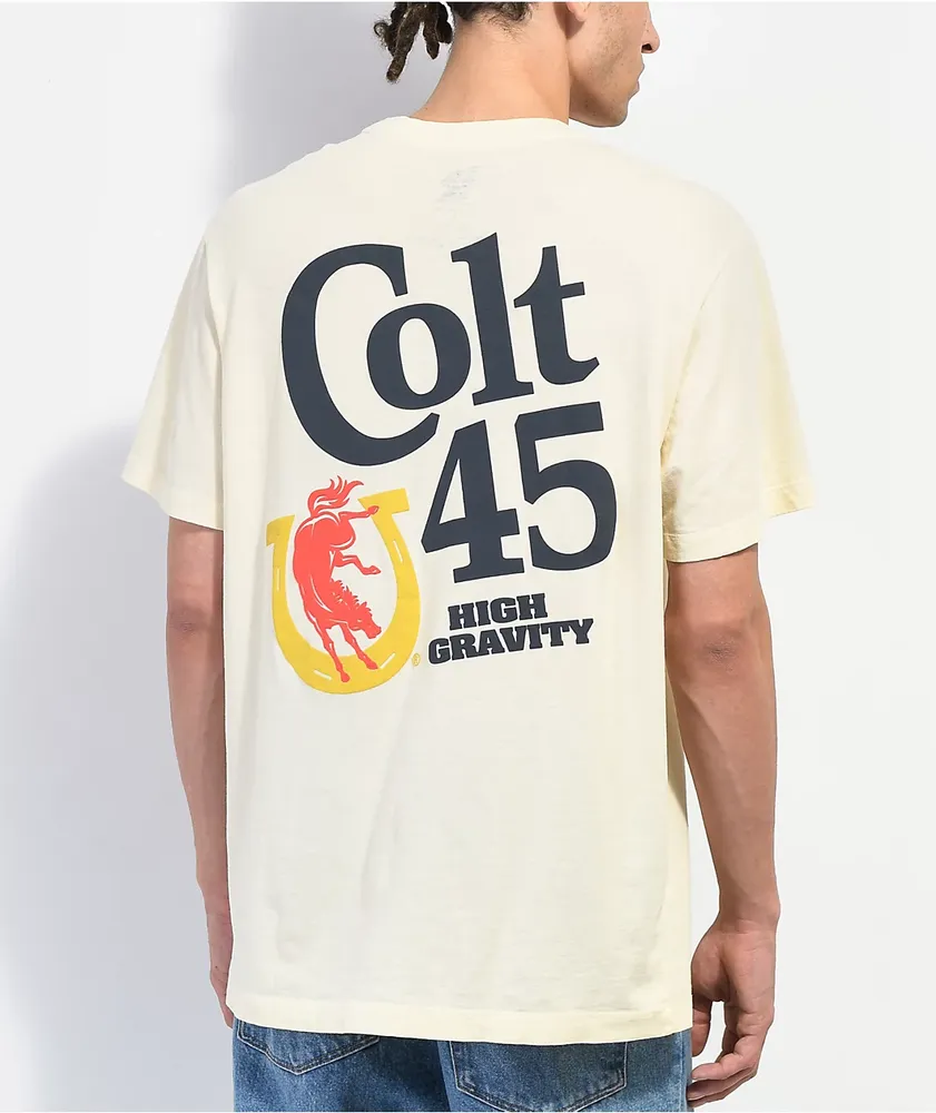 Neon Riot Colt 45 Natural T-Shirt | Hamilton Place