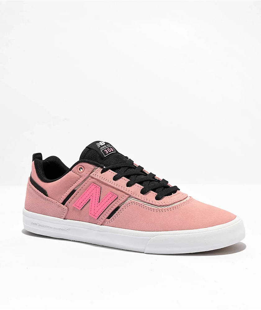 New Balance Numeric 306 Jamie Foy Pink & Black Skate Shoes | Hamilton Place