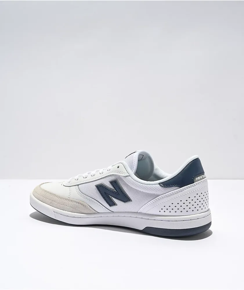 New Balance Numeric 440 White & Navy Blue Skate Shoes at Mall of ...