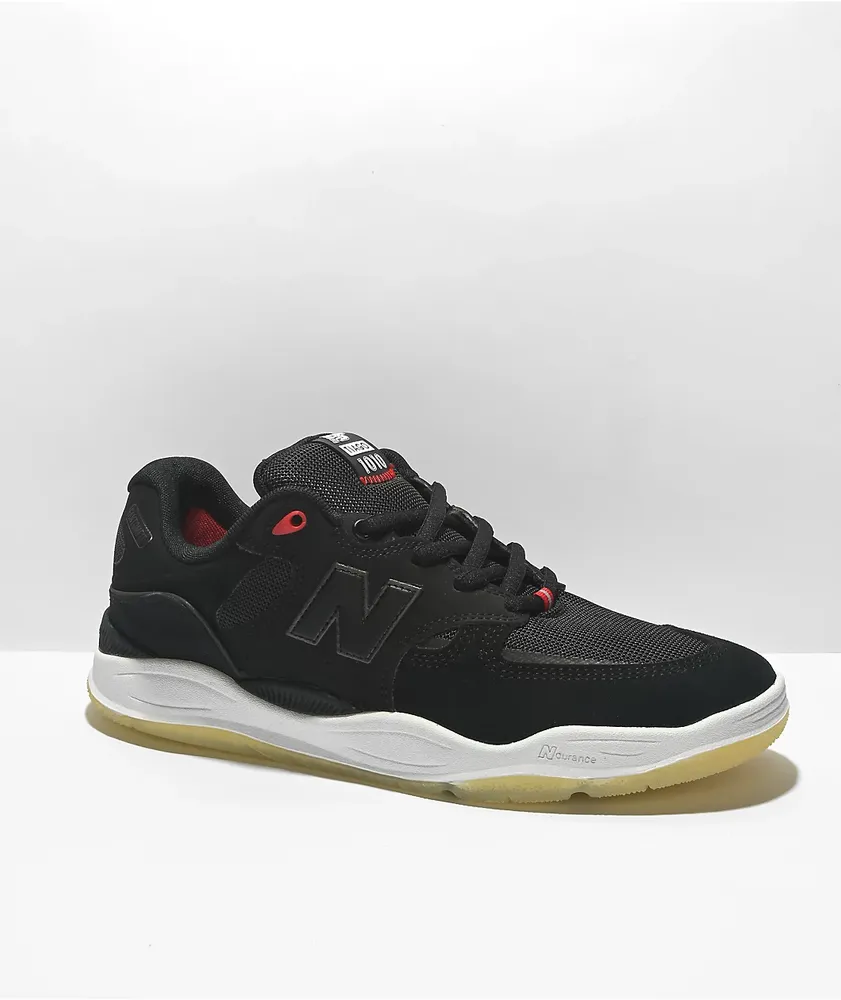 New Balance Numeric Tiago 1010 Black & White Skate Shoes | Hamilton Place