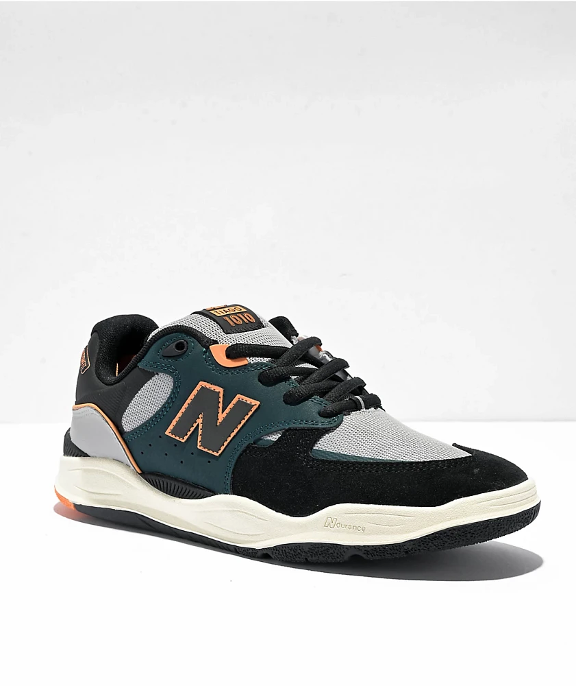 New Balance Numeric Tiago 1010 Teal & Black Skate Shoes | Hamilton Place