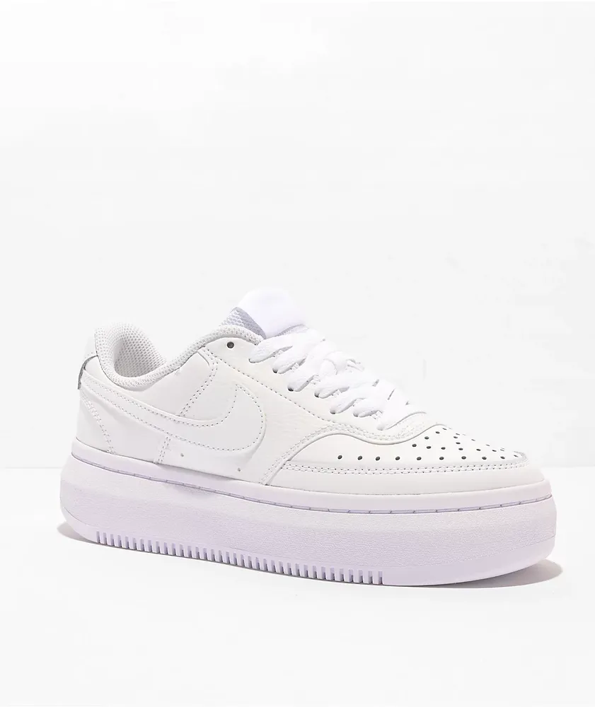 Nike Court Vision Alta White Shoes | Hamilton Place