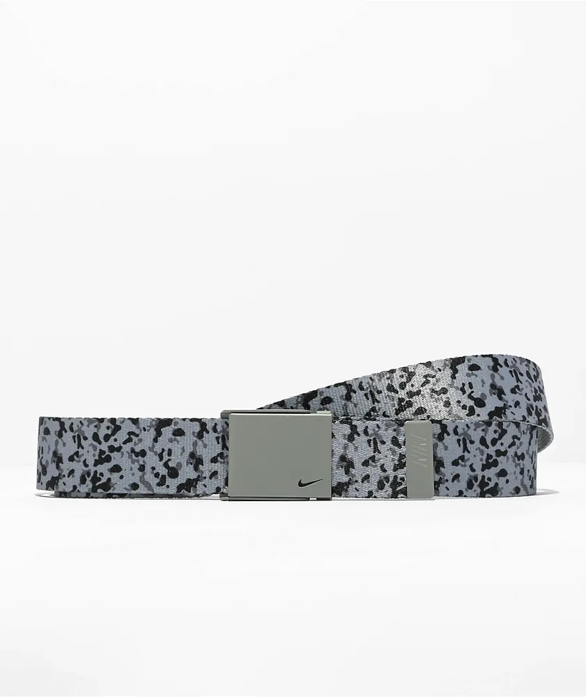 Nike Ditsy Grey Reversible Web Belt | Hamilton Place