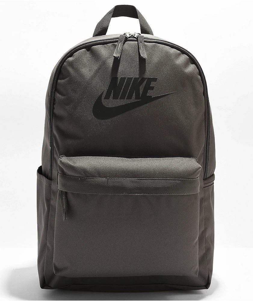 Nike Heritage Ash & Black Backpack | Hamilton Place