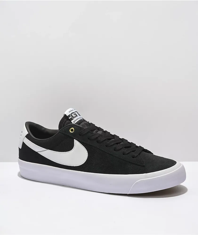 Nike SB GT Blazer Low RM Black & White Skate Shoes | Liberty Center