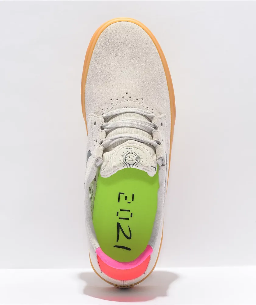 Nike SB Shane Tokyo Rawdacious White & Gum Skate Shoes at Mall of ...