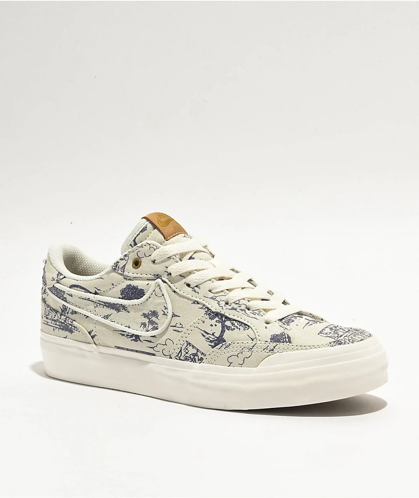 Nike SB Zoom Pogo Plus PRM Sail & Light Bone Skate Shoes | Liberty Center