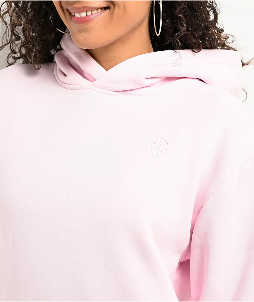 Ninth Hall Fundamentals Oso Pink Wash Relaxed Hoodie at Mall of America ...