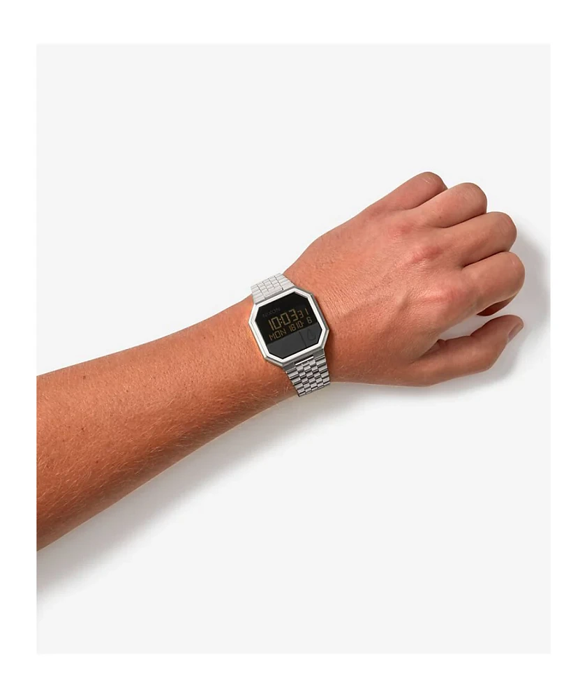 Nixon Re-Run Black & Silver Digital Watch | Mall of America®